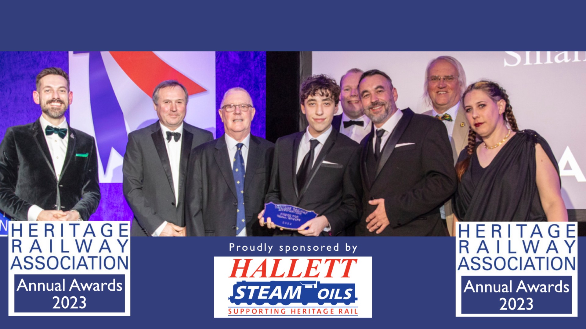 Headline sponsor announced for top awards | Heritage Railway Association
